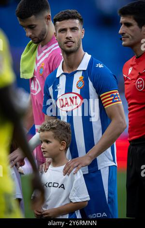 Javi Puado of RCD Espanyol looks on during the LaLiga EA Sports match ...