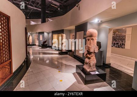 RIYADH, SAUDI ARABIA - NOVEMBER 29, 2021: Interior of the National ...