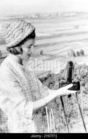 PRINCESS ALEXANDRA TAKING A PICTURE USING TELEPHOTO LENS IN HONG KONG ...
