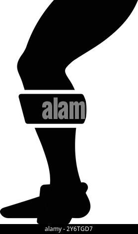 leg, body parts, Prosthetic leg icon Stock Vector Image & Art - Alamy