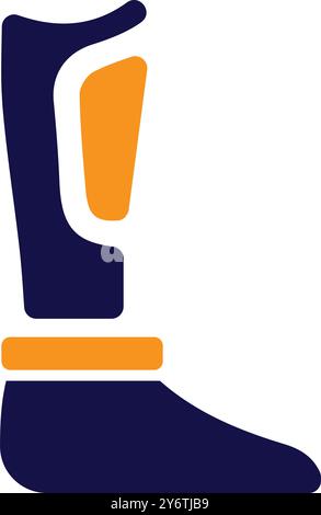 leg, body parts, Prosthetic leg icon Stock Vector Image & Art - Alamy