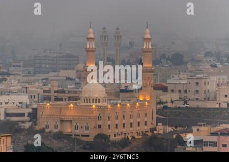 Abu Bakr Alsiddiq Grand Mosque in Abha, Saudi Arabia Stock Photo - Alamy
