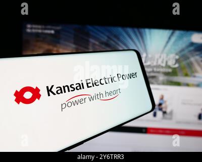 In this photo illustration, the KEPCO (Kansai Electric Power Company ...