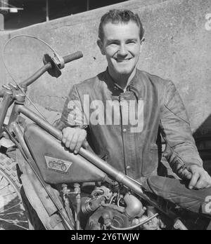 SPEEDWAY BRITISH TEAM TO TAKE PART CHAMPIONSHIPS IN SWEDEN - RAY CRESP ...