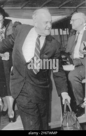 ARTHUR DEAN NUCLEAR TEST BAN NEGOTIATOR / 27 SEPTEMBER 1961 Stock Photo ...