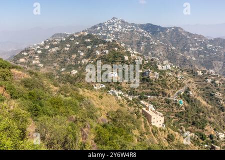 View of hilltop Fayfa village, Saudi Arabia Stock Photo - Alamy