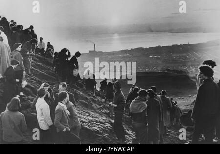 SCOTTISH MINERS CELEBRATE MAY DAY - - 3 MAY 1961 Stock Photo - Alamy