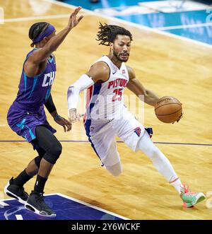 Charlotte Hornets guard Devonte' Graham (4) is defended by Atlanta ...