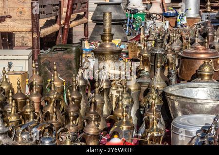 Antiquities for sale at Souq Al Zel market in Riyadh, Saudi Arabia ...