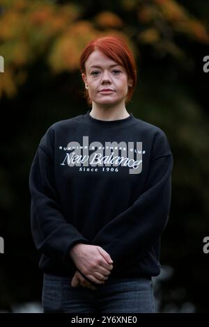 Chelsea Hamilton, 32, a survivor who has waived her right to anonymity ...