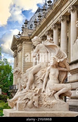 *Les Quatre Saisons* (The Four Seasons) is an artistic depiction of the ...