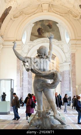 The Pain of Orpheus, 1887, Life-size plaster model for a bronze statue ...