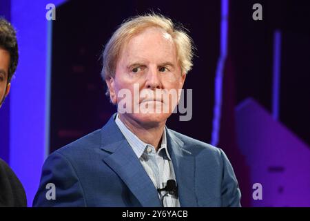Former Apple CEO and Pepsi president John Scully speaks at the Zeta ...