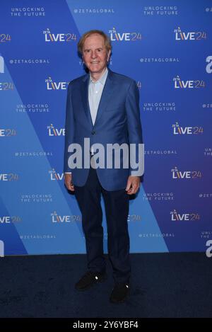 Former Apple CEO and Pepsi president John Scully speaks at the Zeta ...