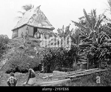 Kandavu, Fiji, Victorian period Stock Photo - Alamy