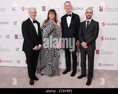Quinn Tivey, Daniel O'Day, Barbara Berkowitz, Tim Mendelson arrives at ...