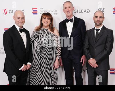 Quinn Tivey, Daniel O'Day, Barbara Berkowitz, Tim Mendelson arrives at ...
