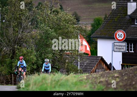 Belgian Lore de Schepper pictured in action during the U23 women road ...