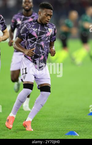 Alvaro Djalo of Athletic Club looks on prior to the UEFA Europa League ...