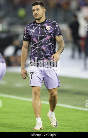 Athletic Bilbao's Yuri Berchiche in action during the Europa League ...