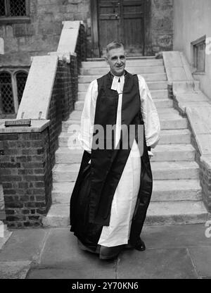NEW BISHOP OF EXETER Pictured after his consecration at Westminster ...