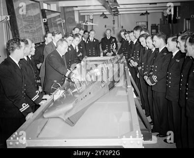 The Royal Navy Fire fighting School in HMS Excellent, Whale island with ...