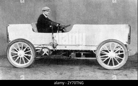 The Hon C. S. Rolls in his racing car Stock Photo - Alamy