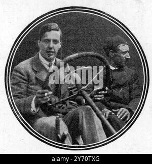 John Theodore Cuthbert Moore-Brabazon, left, and Major Baden-Powell at ...