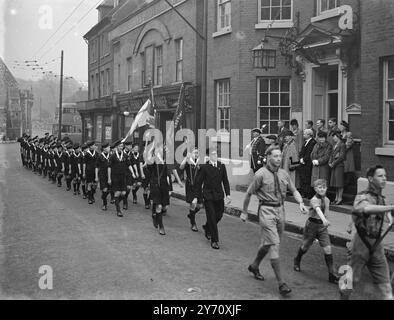 Scouts Parade - - - - 1946 Stock Photo - Alamy