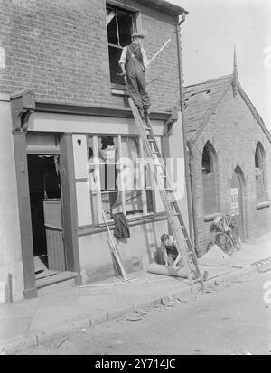 Bomb Damage . Gravesend . 1941 Stock Photo - Alamy