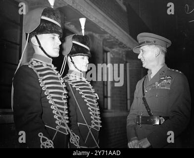 AIR CHEIF INSPECTS HIS ARMY REGIMENT Marshall of the Royal Air Force ...