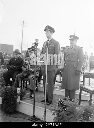 MARRIAGE OF THE FIGHTERS ROYAL AIR FORCE CEREMONY At R.A.F. Station ...