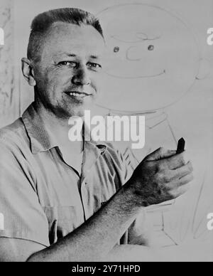 Charles M. Schulz, Creator of "Peanuts" comic strip and characters ...