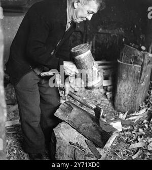 Samuel Rockall - last of the Chair Bodgers. - - - - - - Bodging is a ...