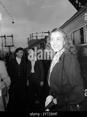 The Prettiest Girl in Sweden', Miss Kerstin 'Kiki' Hakansson, who ...