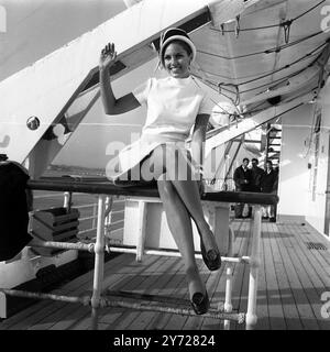 Miss South Africa , Mitsianna Stander , 19 , a model , in the swimsuit ...