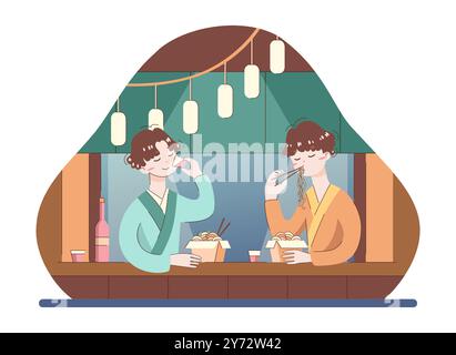 Cafe or restaurant interior with relaxing people. Barista girl makes ...