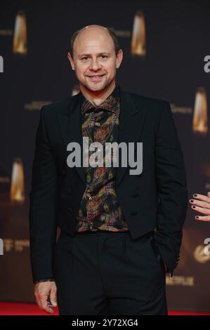 Schauspieler Moritz Führmann kommt zur Gala und Verleihung des ...