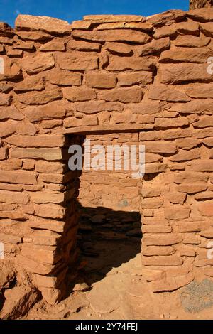 The Arizona Desert Southwest looking at the Adobe Pueblos made by the ...
