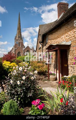 All Saints' Church Braunston village Northamptonshire Northants England ...