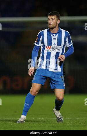 Luke Charman of Hartlepool United in action during the Vanarama ...