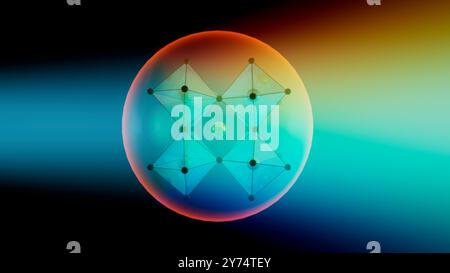 Conceptual illustration of quantum dots. Quantum dots are ...