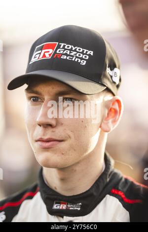 PAJARI Sami, Toyota GR Yaris Rally1, portrait during the 2025 Rally ...