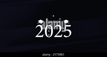 Celebrating the Bright Future of the Class of 2025 Stock Vector Image ...