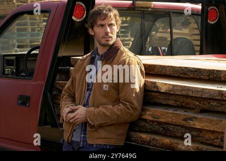 SAM CLAFLIN in BAGMAN (2024), directed by COLM MCCARTHY. Credit: Temple ...