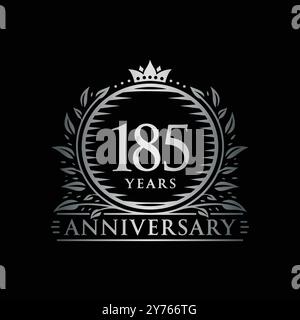 185 years celebrating anniversary design template. 185th anniversary ...