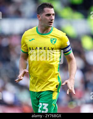 Derby County's Joe Ward during the Sky Bet Championship match at ...