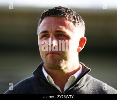 Warrington Wolves head coach Sam Burgess ahead of the Betfred Super ...