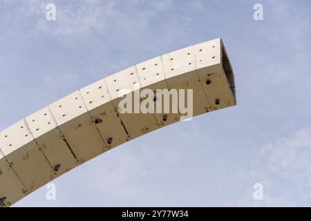 Bridge arch under construction Miami 2024 Stock Photo - Alamy