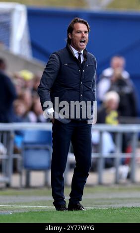 Burnley manager Scott Parker during the Premier League match at the ...